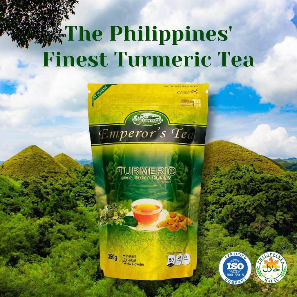 Emperor's Tea Turmeric 15 n 1 plus other herbs 350g | Shopee Philippines