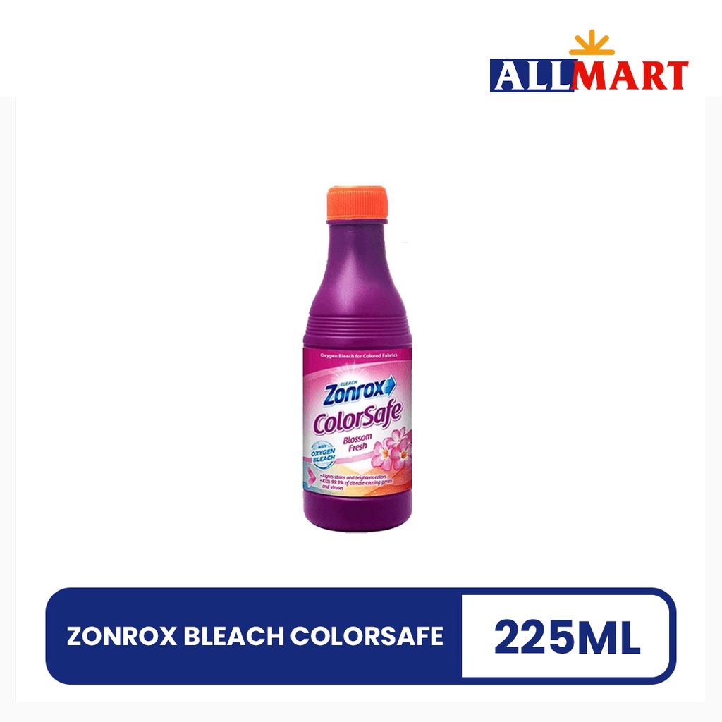 Zonrox Bleach Colorsafe 225ml - AllMart Online Grocery | Shopee Philippines