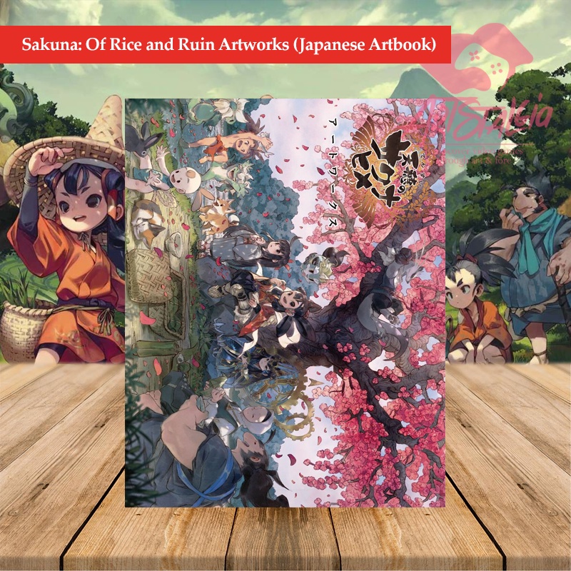 Sakuna: Of Rice and Ruin Artworks (Japanese Artbook) | Shopee Philippines