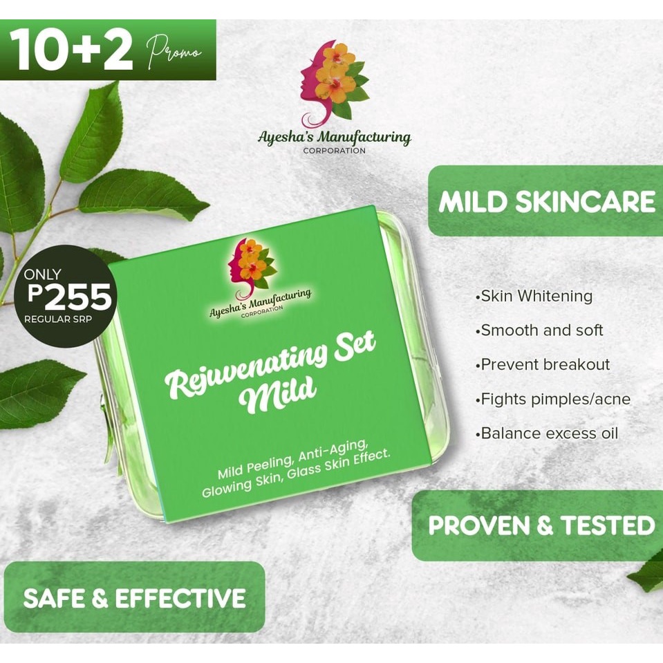 AYESHA REJUVENATING SET AUTHENTIC (new packaging) | Shopee Philippines