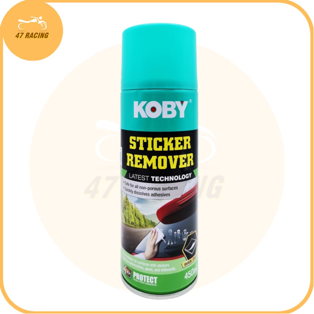 47Racing Motorcycle Koby Sticker Remover Residue Paint Remover Quickly ...
