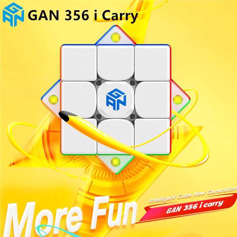 GAN 356 I Carry 3x3 Magnetic Magic Cube 3x3x3 GAN 356 ICarry Magnets ...