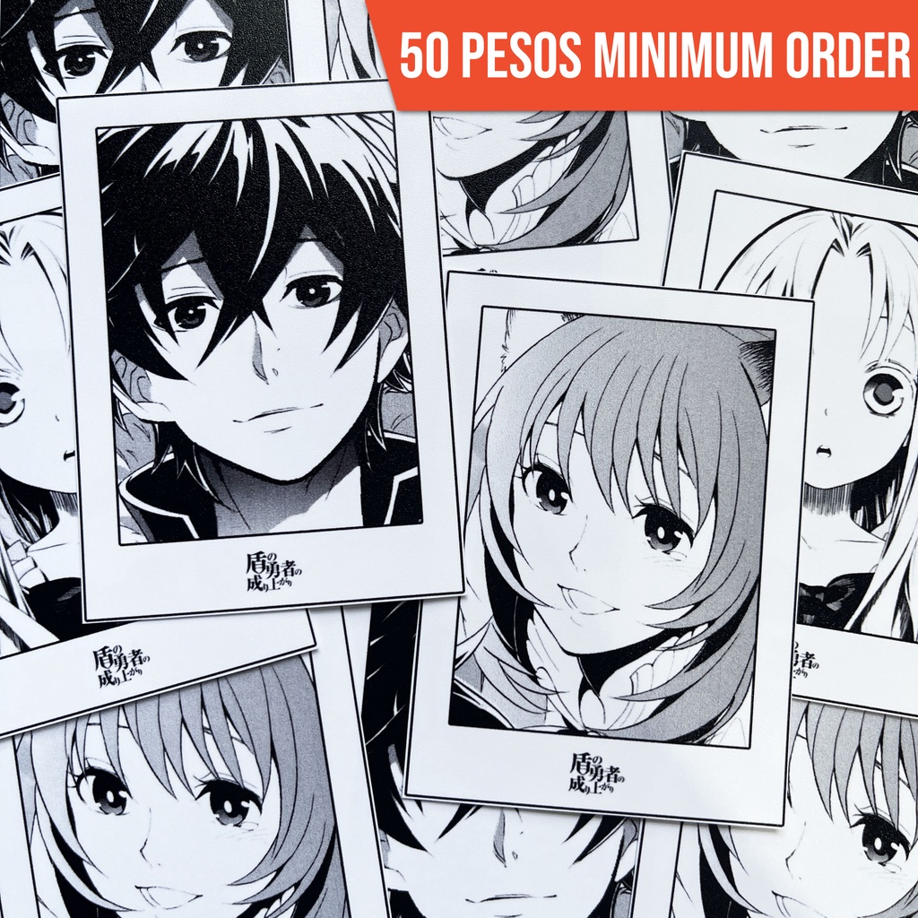 The Rising of the Shield Hero Anime Manga Photocard (Photopaper ...