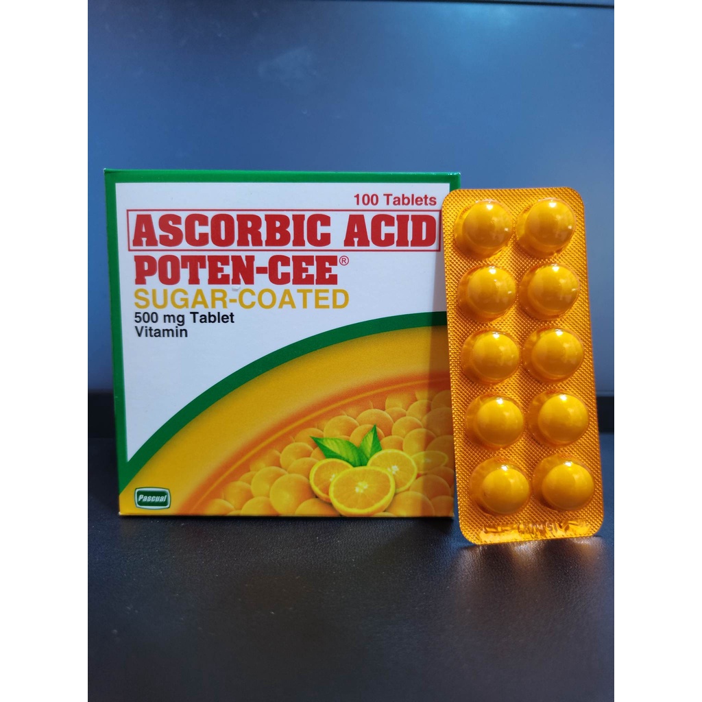 Poten-Cee Sugar Coated 100s | Shopee Philippines