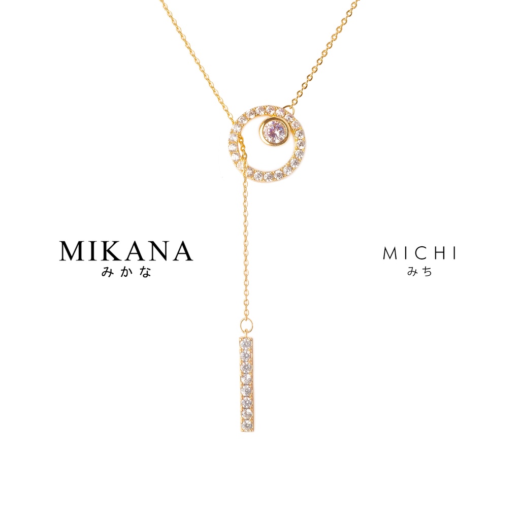 Mikana 18k Gold Plated Hitagi Pendant Necklace accessories jewelry for ...