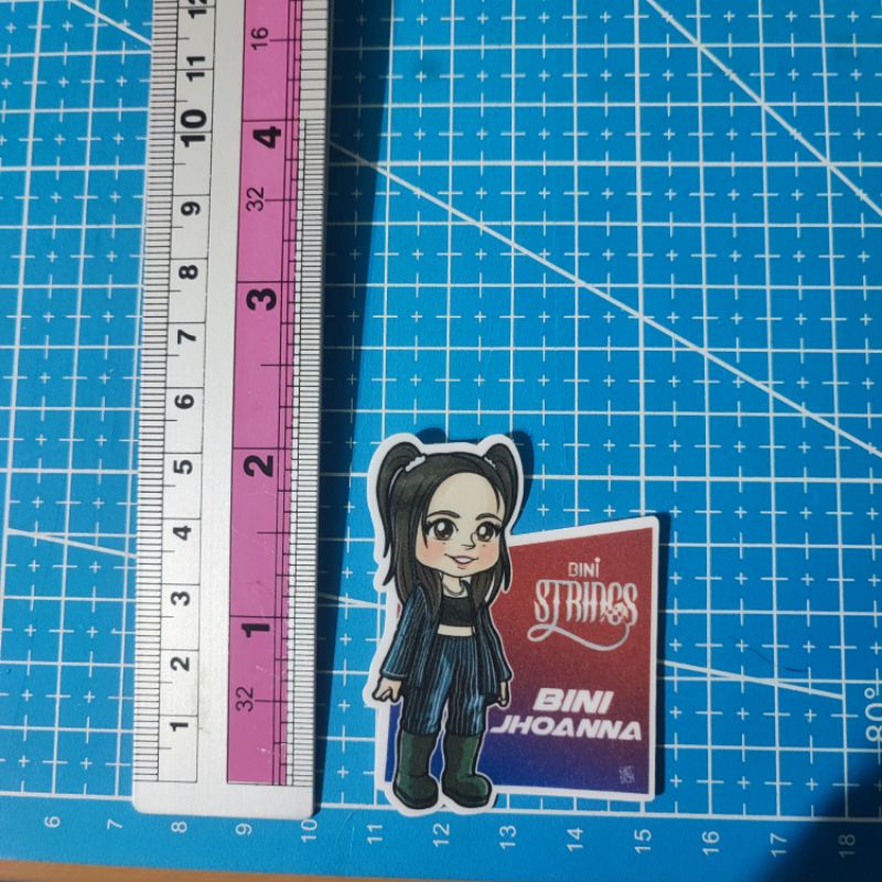 P-POP BINI STRINGS Chibi Waterproof Sticker Pack (10 pcs) | Shopee ...