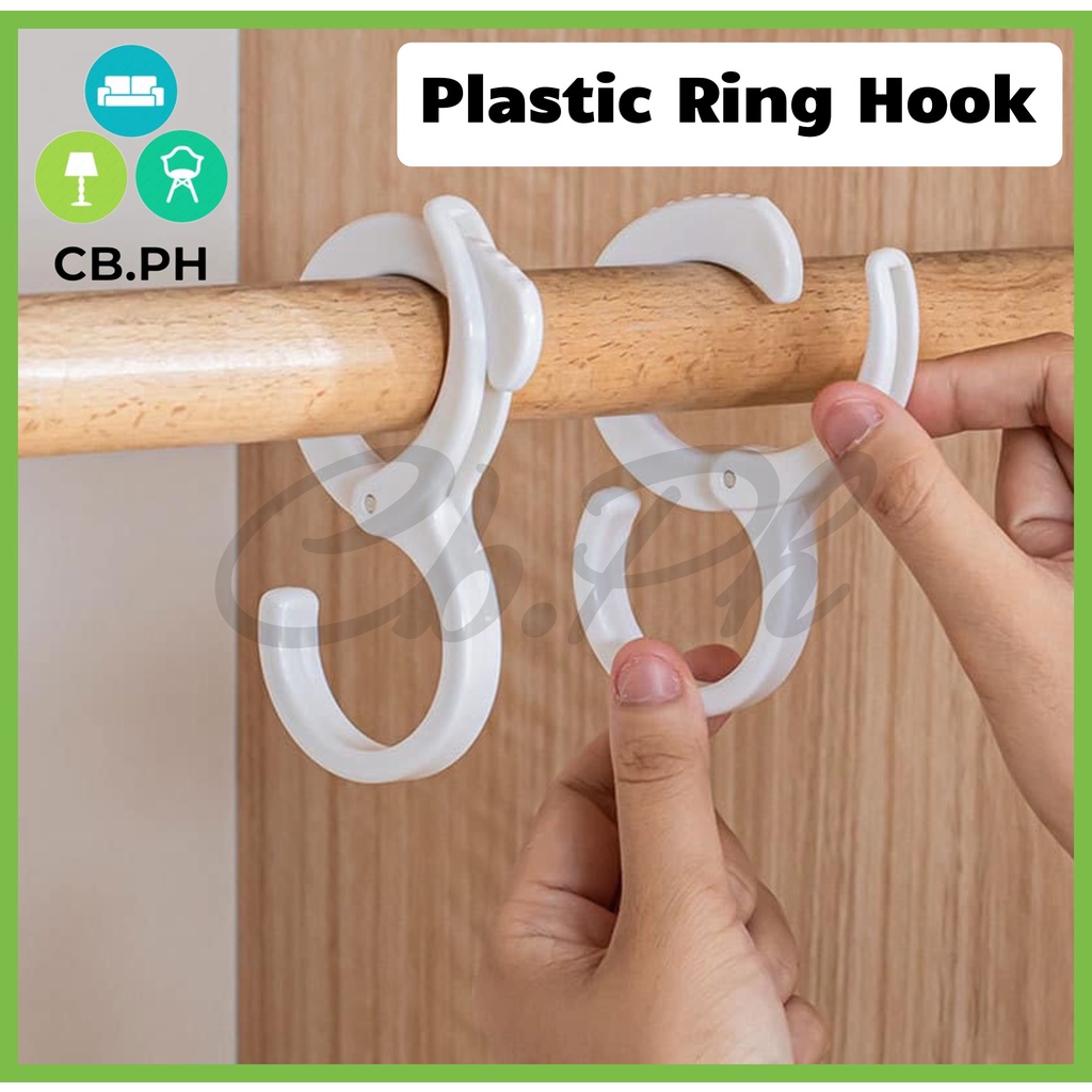 Cb.Ph 1Pc Belt Hanger, Minimalist Multifunctional White S Shaped Hanger ...