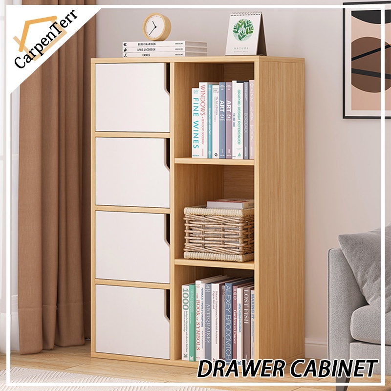 Bookshelf shelf floor multi-storey storage cabinet bedroom home locker ...