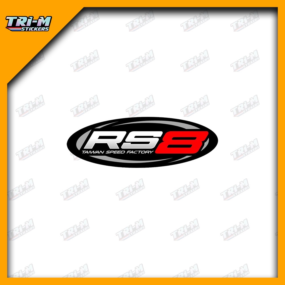 RS8 Thai Sticker Motorcycle Design Sticker Tumbler Sticker Car Sticker ...