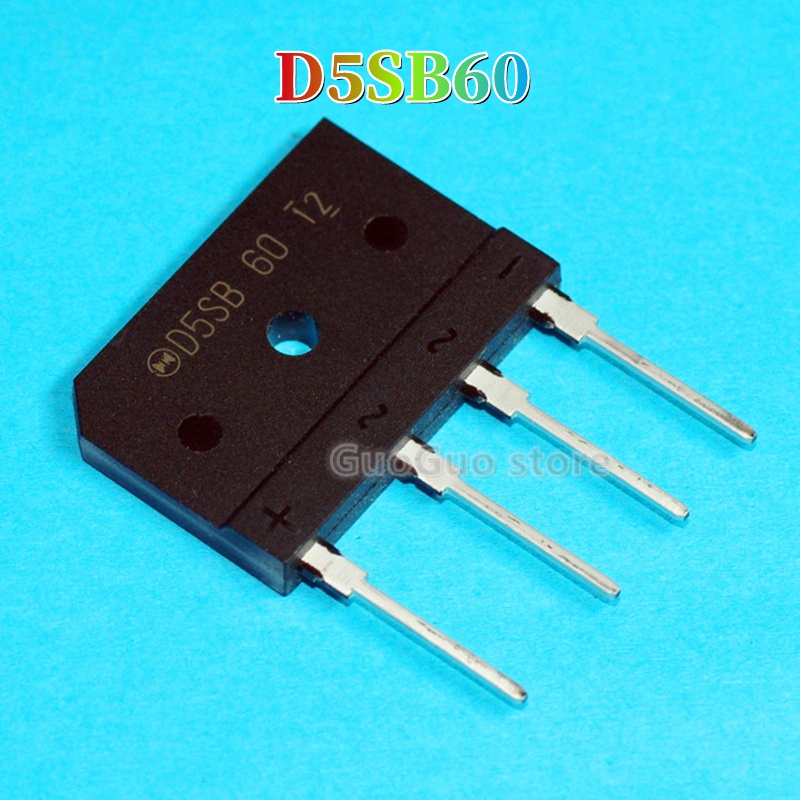 5pcs Original D5SB60 D5SB 60 5A/600V Rectifier Bridge Stack New ...