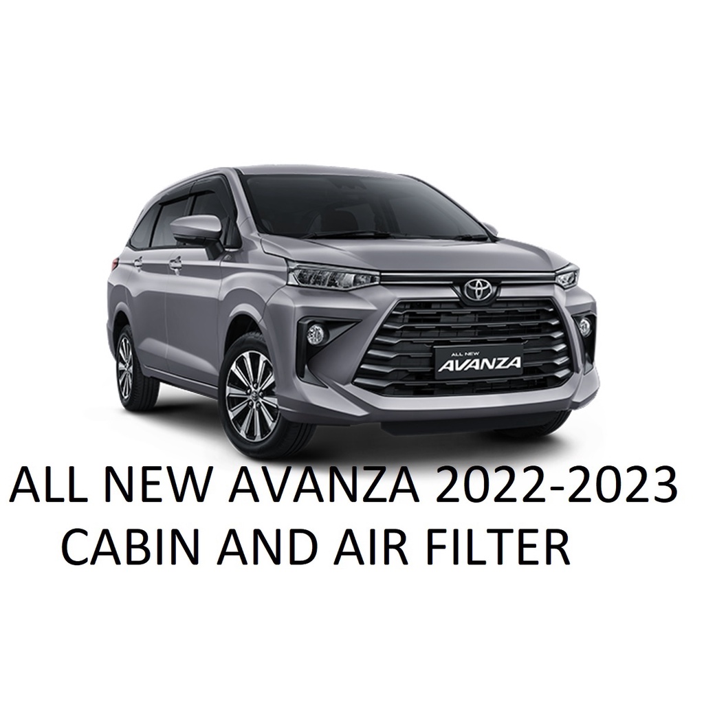 ALL NEW AVANZA/VELOZ 2022-2025 CABIN AND AIR FILTER COMBO SET | Shopee ...