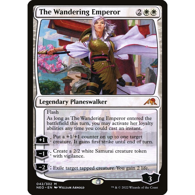 MTG Magic: The Gathering - The Wandering Emperor NEO | Shopee Philippines