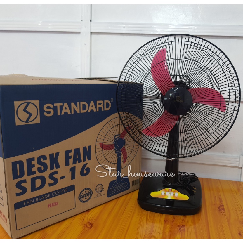 Standard Desk Fan 16" | SDS-16 Original Authentic | Shopee Philippines