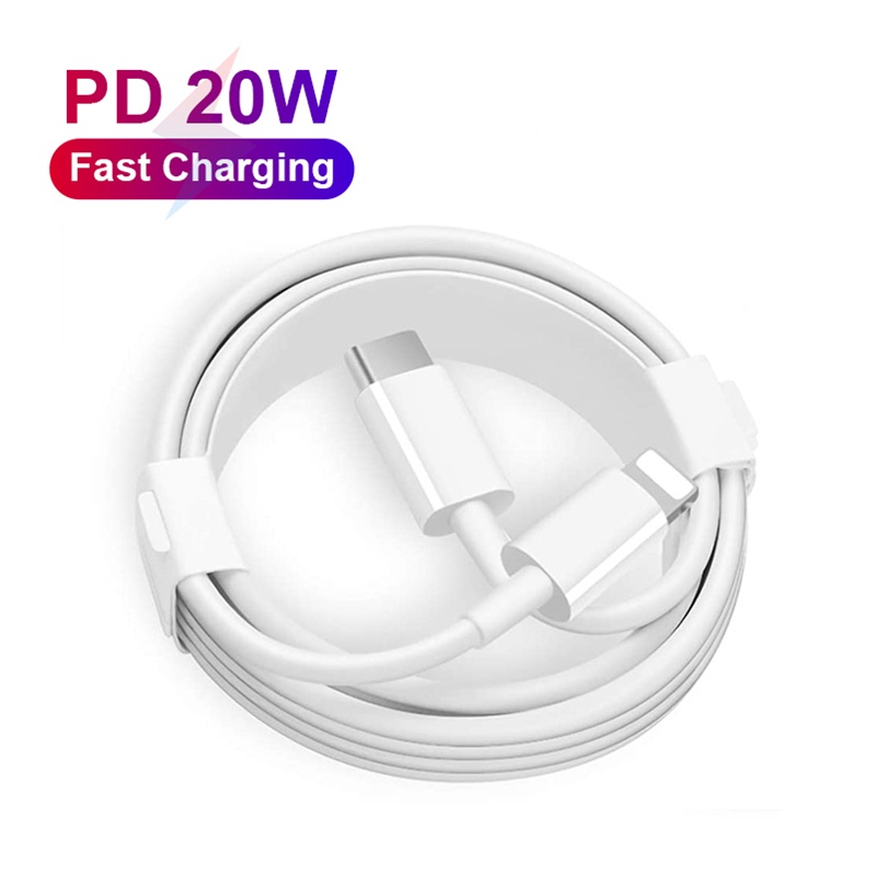 Fast Charging 20W USB-C Type-C Cable Cord Charger for iPhone 12 Pro Max ...