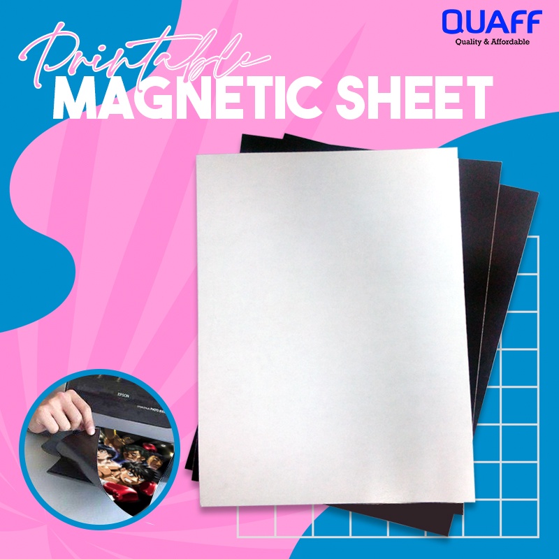 (20 pcs) QUAFF Printable Magnetic Glossy Paper A4 | Shopee Philippines
