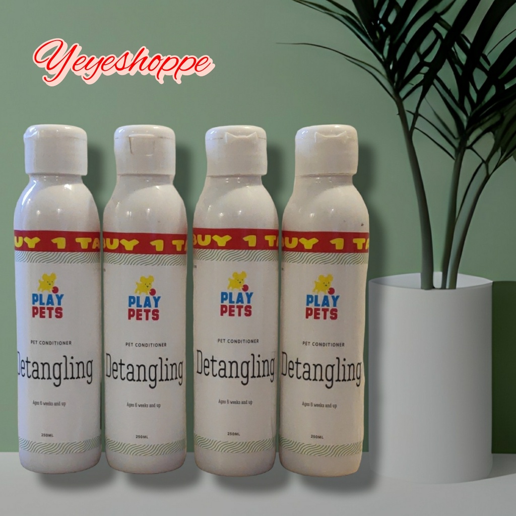 Play Pets Detangling Shampoo with Conditioner | Shopee Philippines