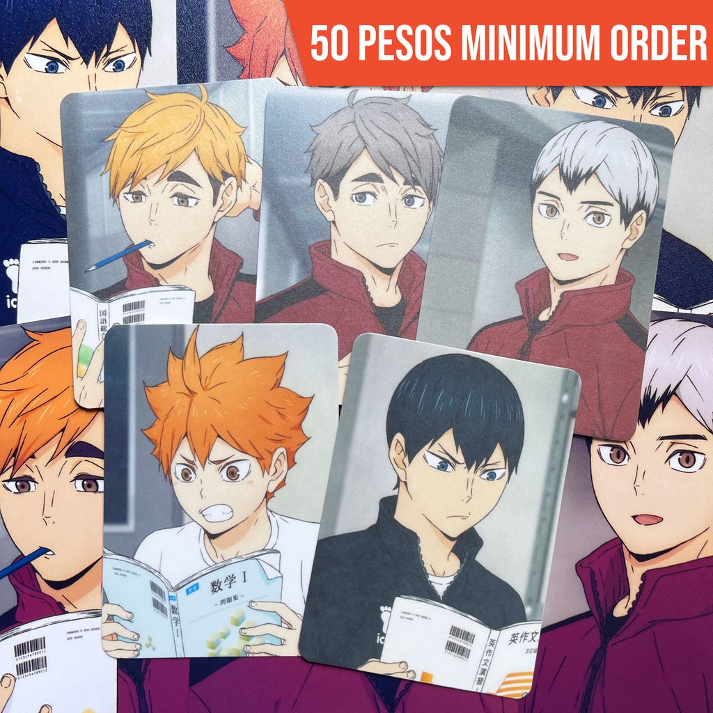 Haikyuu!! Karasuno & Inarizaki Anime Themed Merch (Photocards, Art ...