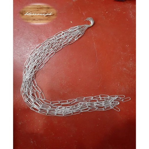 METAL CHAIN HANGER WITH HOOK SILVER AND BRONZE(Sabitan ng damit ...