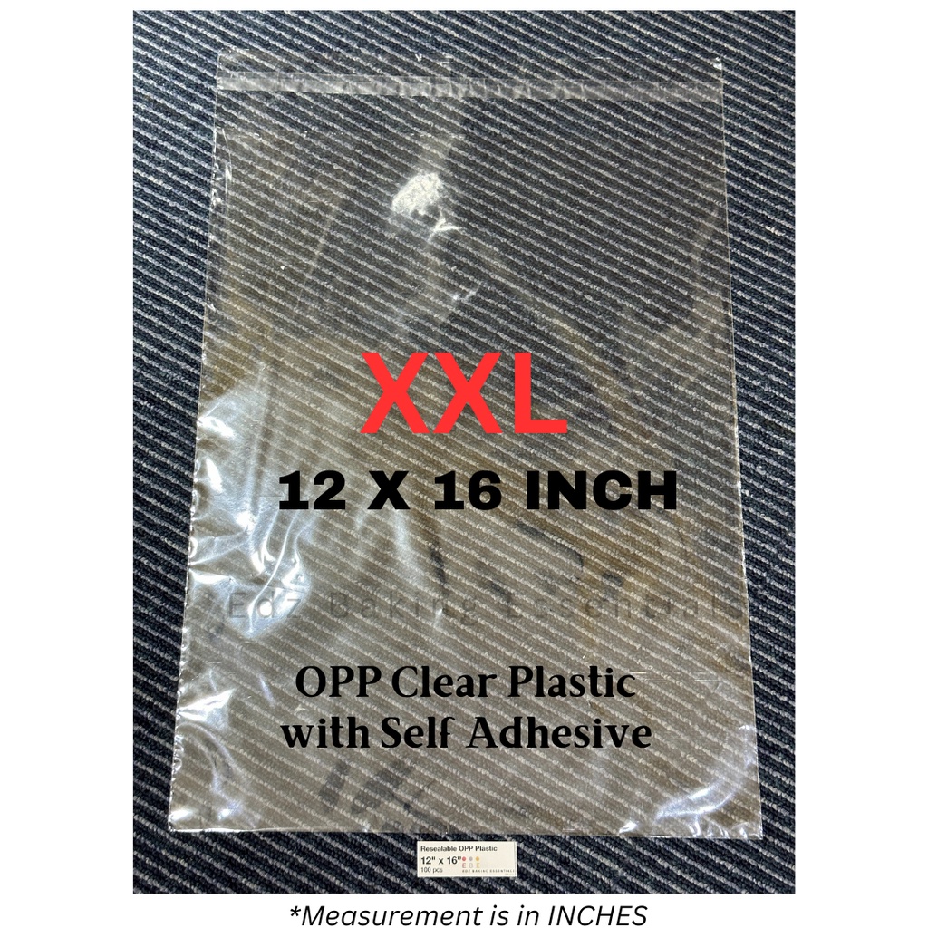 100pcs OPP Plastic with Adhesive Packaging Pouch Resealable OPP Pouch ...