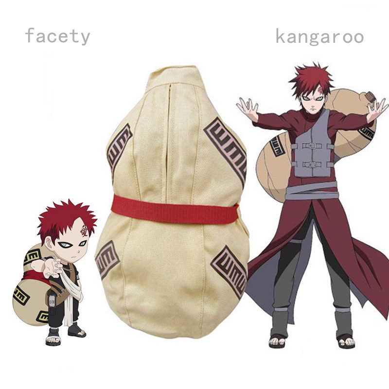 Naruto Anime Gaara Cosplay Gourd Bag Style Schoolbag | Shopee Philippines