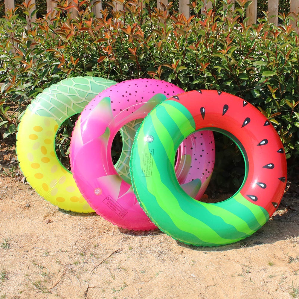 Watermelon Inflatable Pool Float Circle Swimming Ring | Shopee Philippines