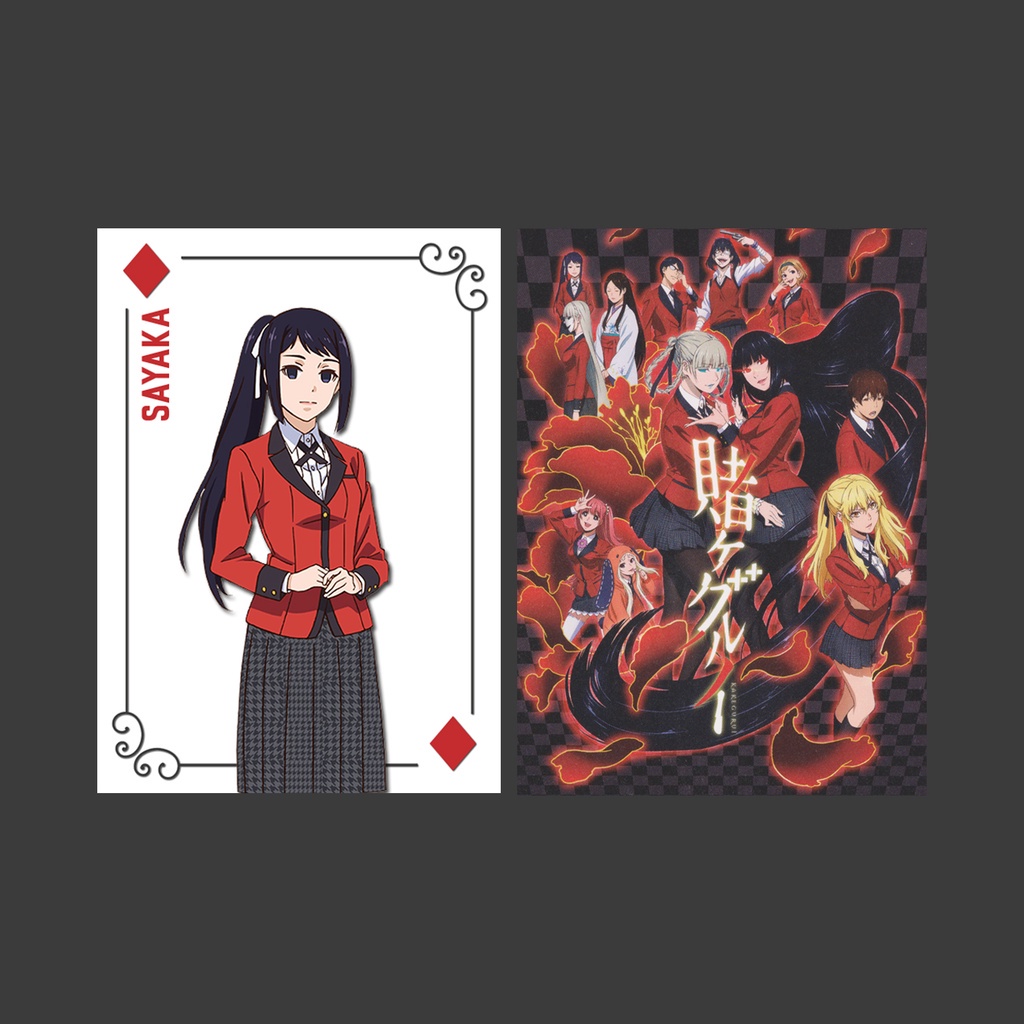 Kakegurui Deck Anime Photocards (Laminated) | Shopee Philippines