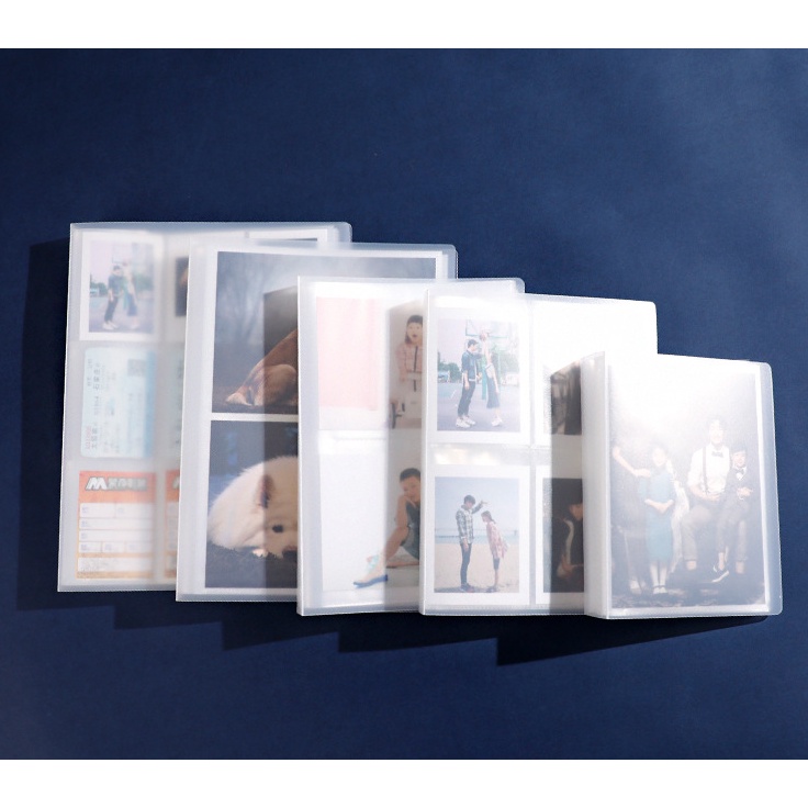 Photocard Binder Transparent Pc Album Kpop Binder 3-inch 84 sheets, 160 ...