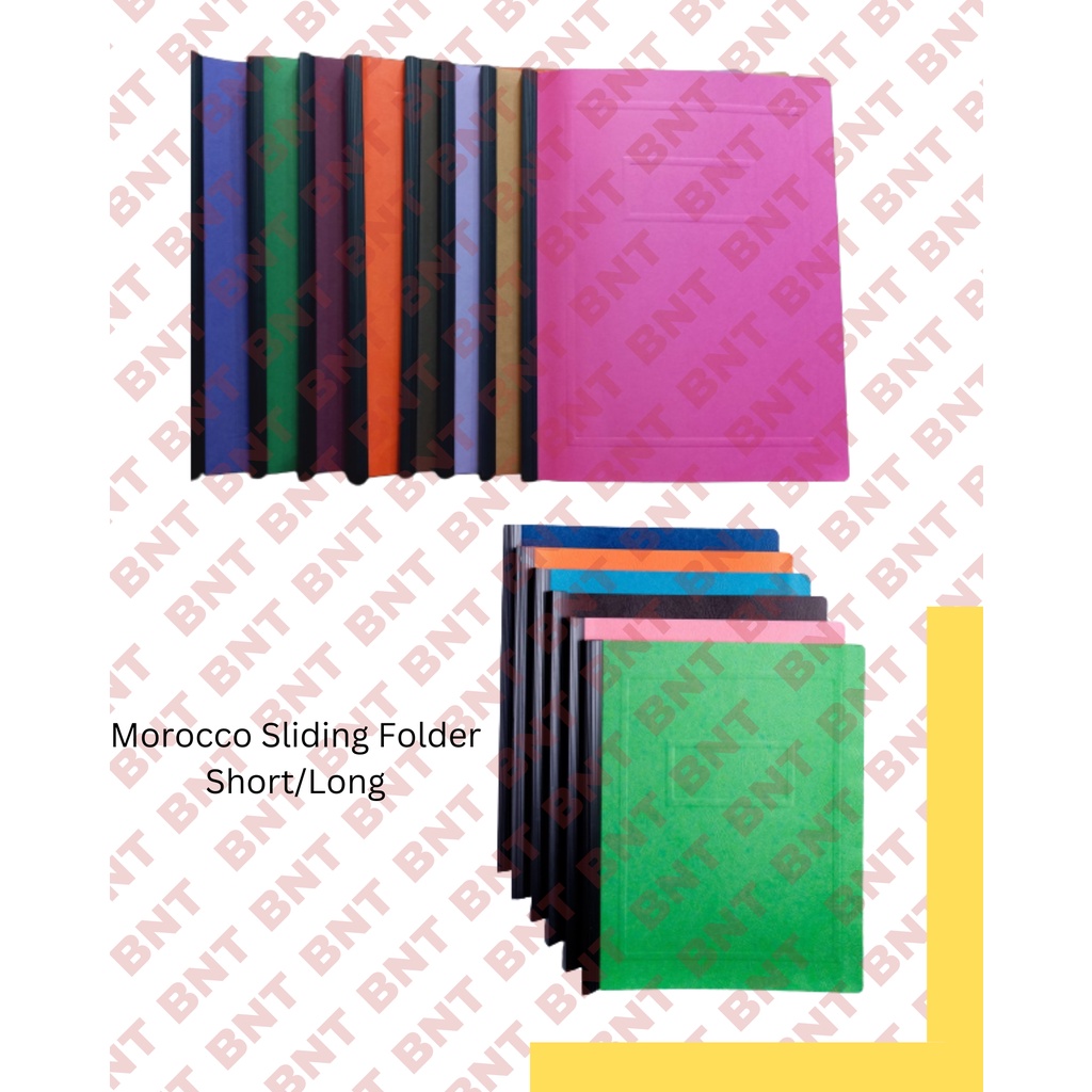 Morocco Sliding Folder Size Long or Short Sold Per Piece | Shopee ...