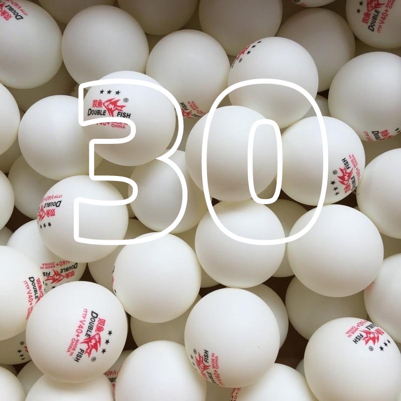 DOUBLE FISH V40+ Original 3 Star Ping Pong Ball Seamed ABS New Material Table Tennis Balls ITTF ...
