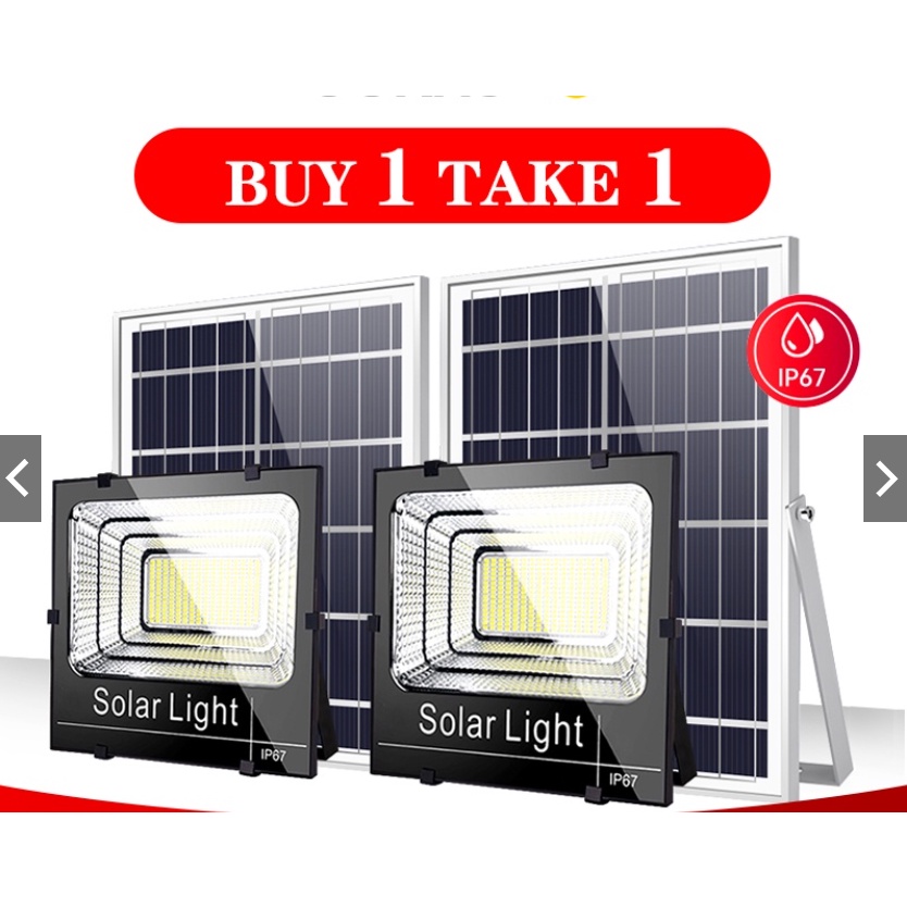 【BUY1 GET1】Solar Light 600W Outdoor Street Light Waterproof IP67 with ...
