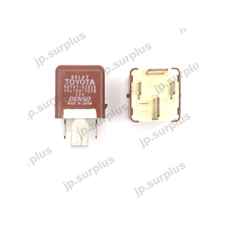 Japan Surplus Toyota Denso Relay 4 Pin Brown (Made in Japan) | Shopee ...