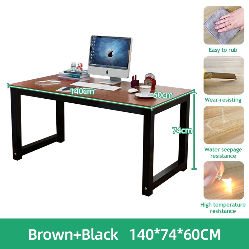 ICON Games Computer Table for desktop 140cm PC Desk Gaming Tables ...