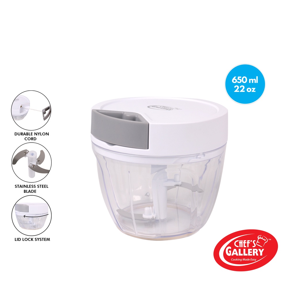Chef's Gallery Pull Chopper | Chopping, Mincing, and Blending of ...