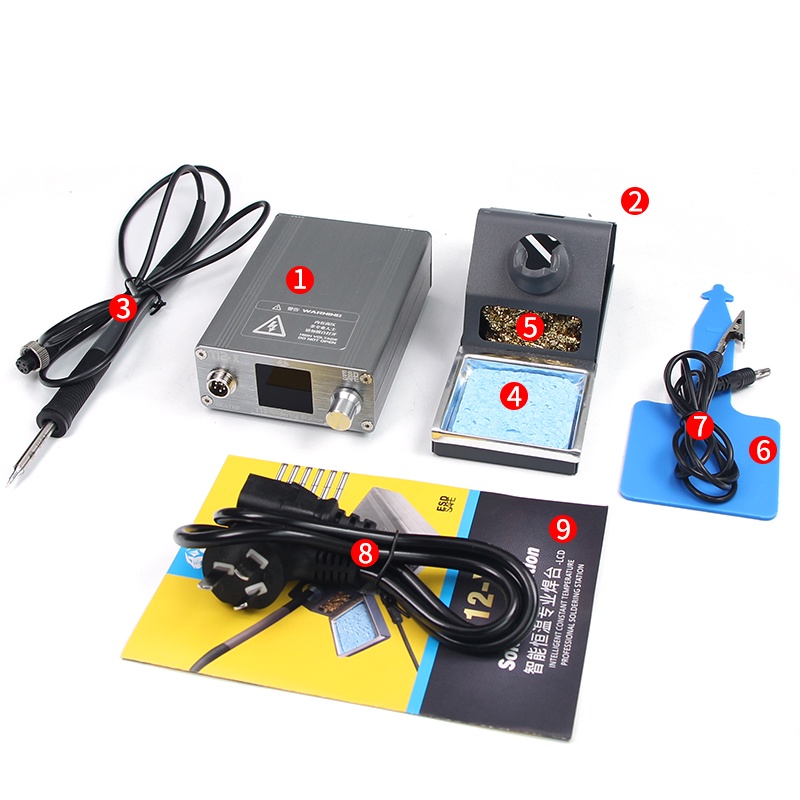 OSS T12-X Soldering Station electronic welding iron LED Digital display ...