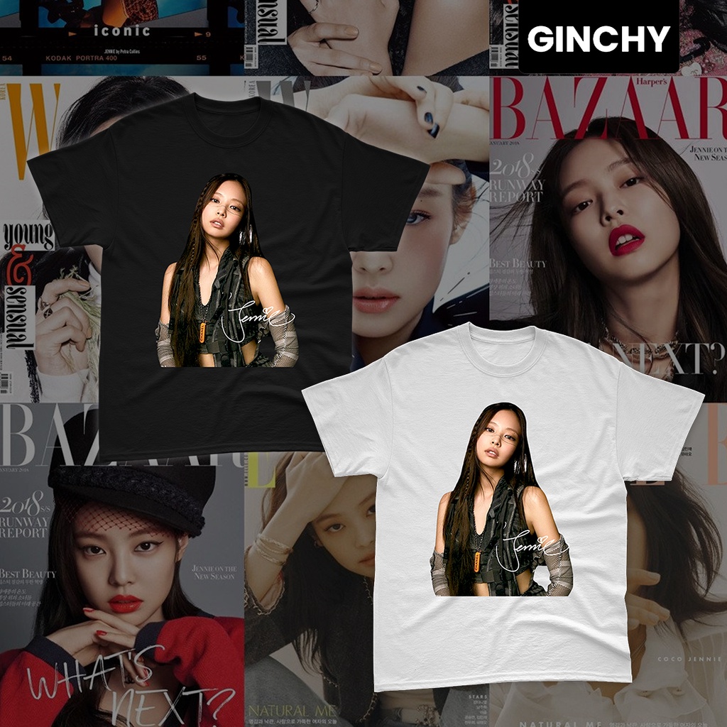 Jennie Kim | T-shirt | "Artist" "Jennie Ruby Jane" | "Blinks" | Artist ...