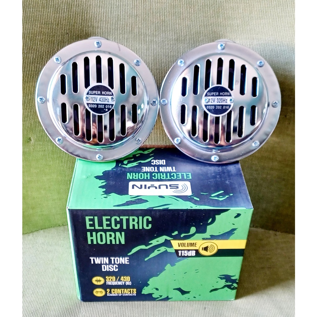 Electric Super Loud New Disc Horn for Motorcycle High Low Horn ...
