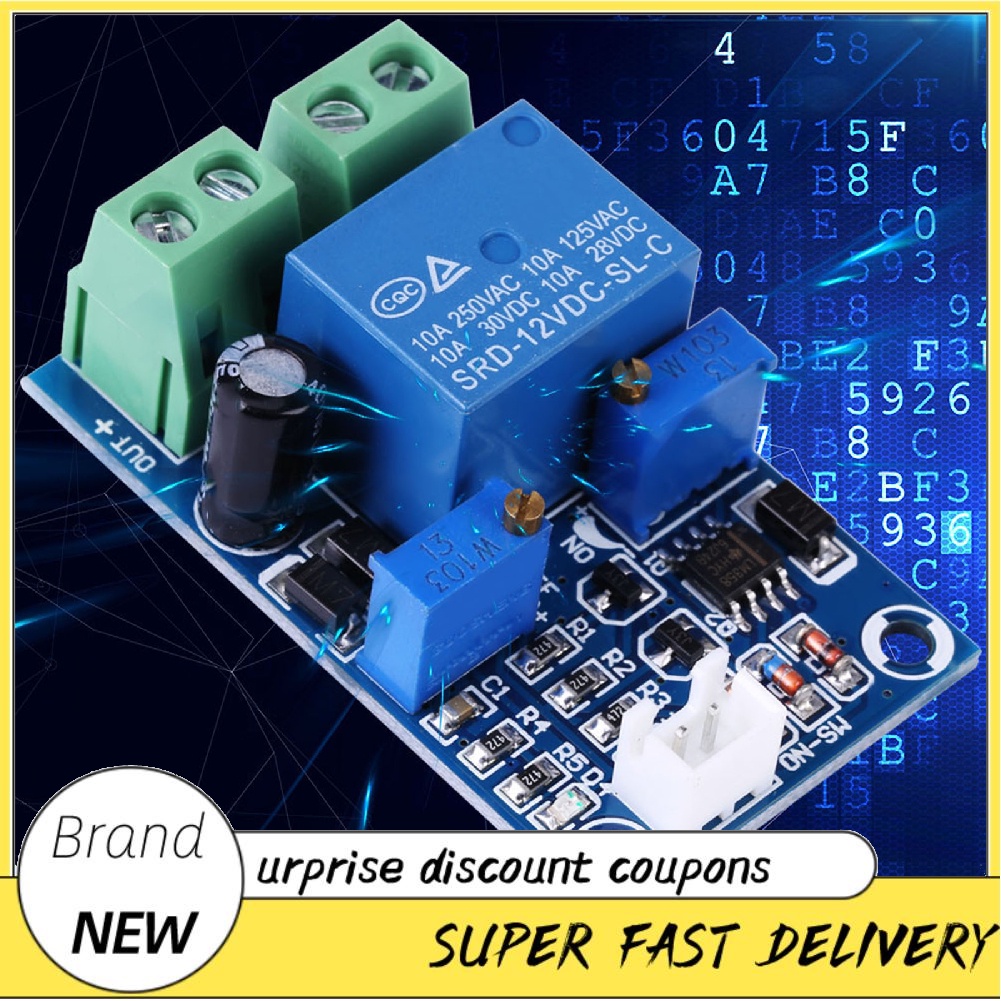 [Ready Stock] 12V Battery Low Voltage Cut off Automatic Switch On ...