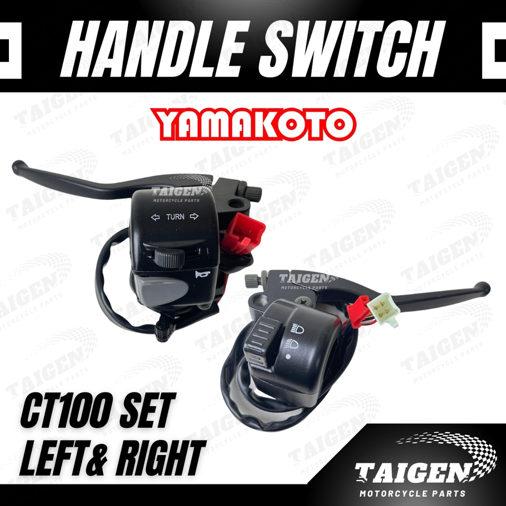 YAMAKOTO CT100 Set LEFT& RIGHT Handle Switch | Shopee Philippines