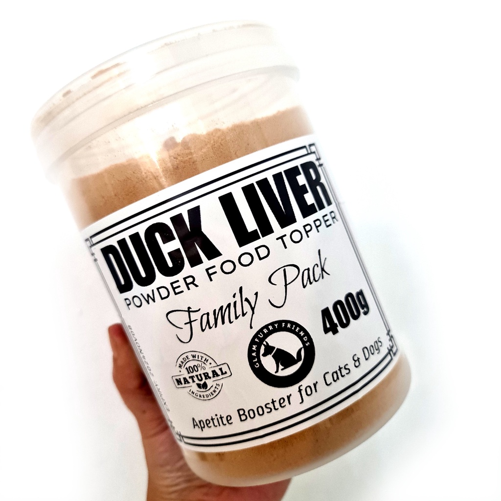 Family Pack 400g food topper beef chicken duck liver breast floss ...