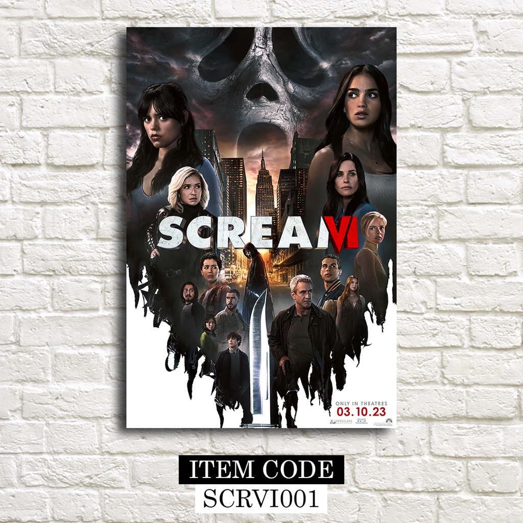 Scream VI (2023) Posters | Shopee Philippines