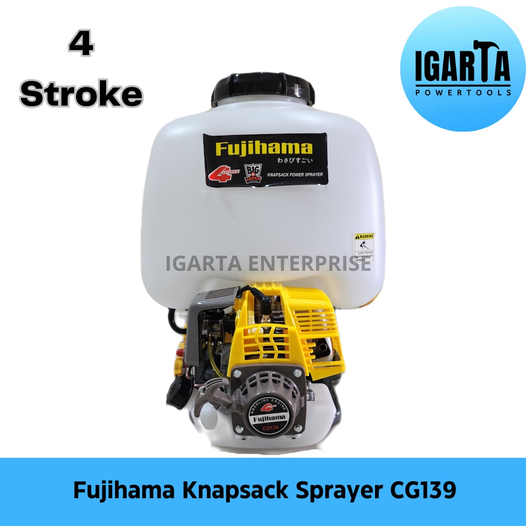 4 Stroke Fujihama Knapsack Power Sprayer FT800A 25L - Efficient and ...