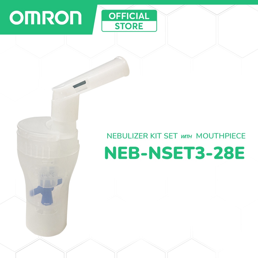 Omron Nebulizer Kit Set with Mouthpiece NEB-NSET3-28E | Shopee Philippines