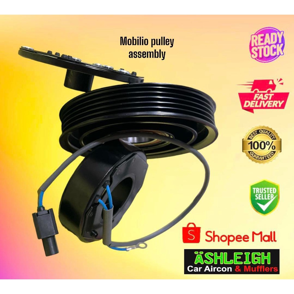 Ashleigh Honda Mobilio Compressor Pulley Assembly Set Magnetic clutch ...