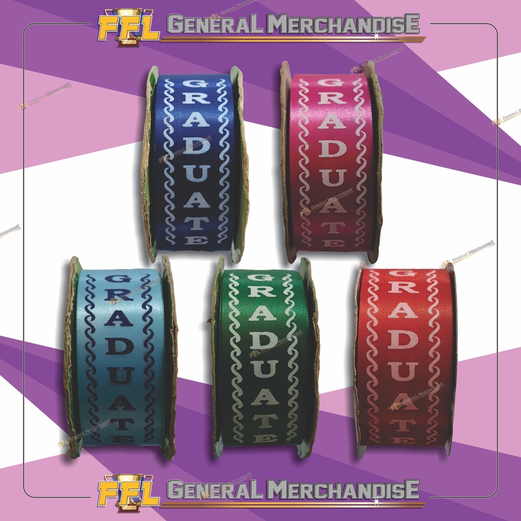 Ribbon for Graduation - Graduate - Per Roll | Shopee Philippines