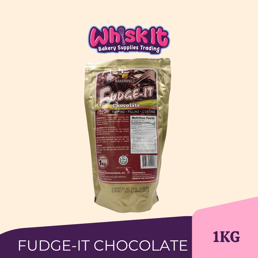 Bakersfield Fudge-it Chocolate and Caramel and Ube and Yema 1KG ...