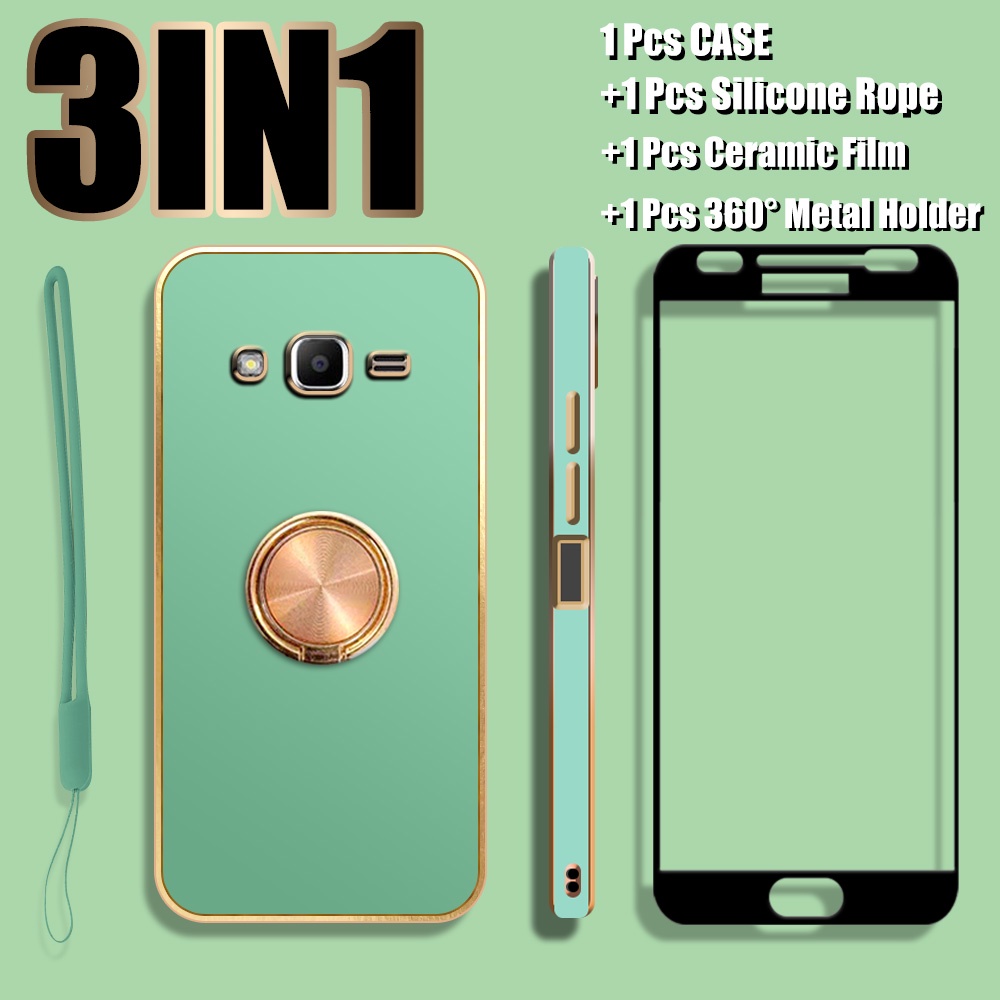 3 IN 1 For Samsung J7 Core Samsung J7 2015 Samsung J7 Neo Case Luxury ...