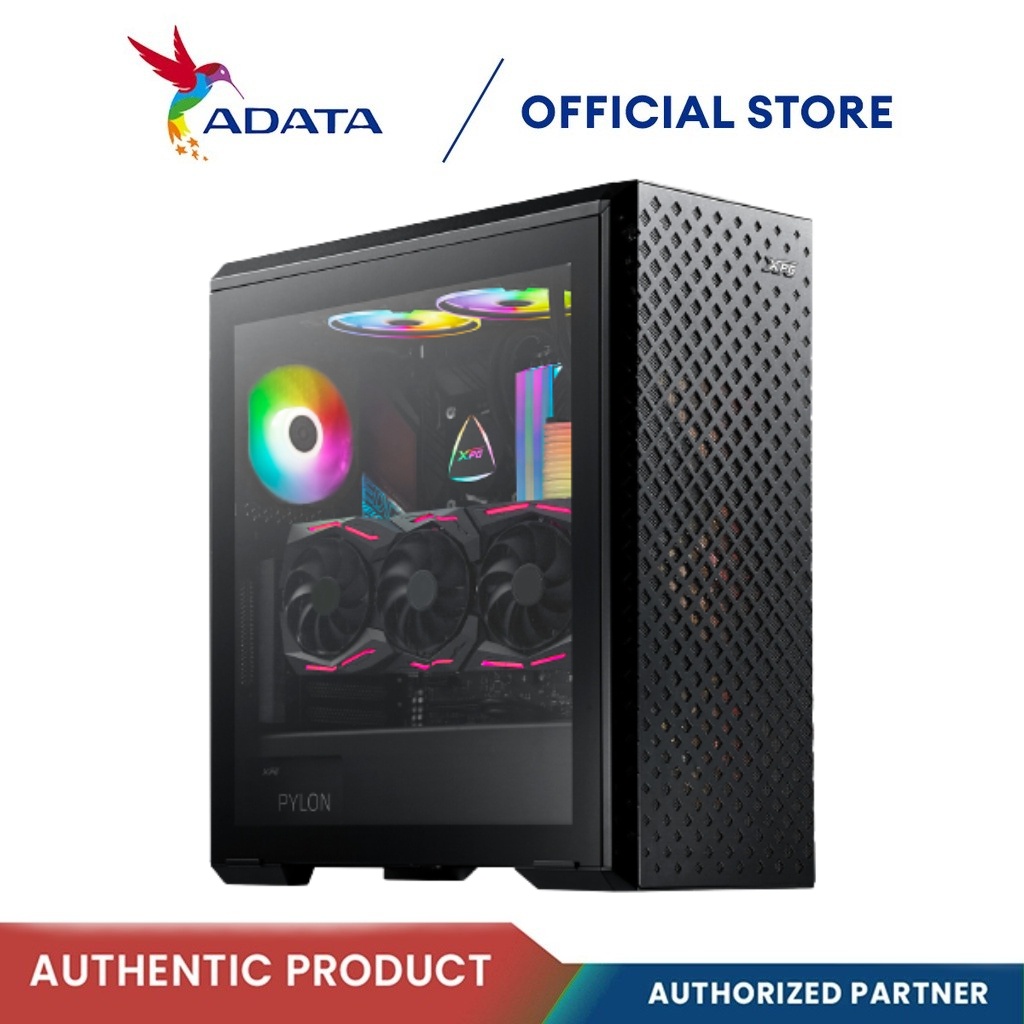 Adata Xpg Defender-Bkcww Pro RGB Mesh Front Tg Mid-Tower Atx Case | Shopee Philippines