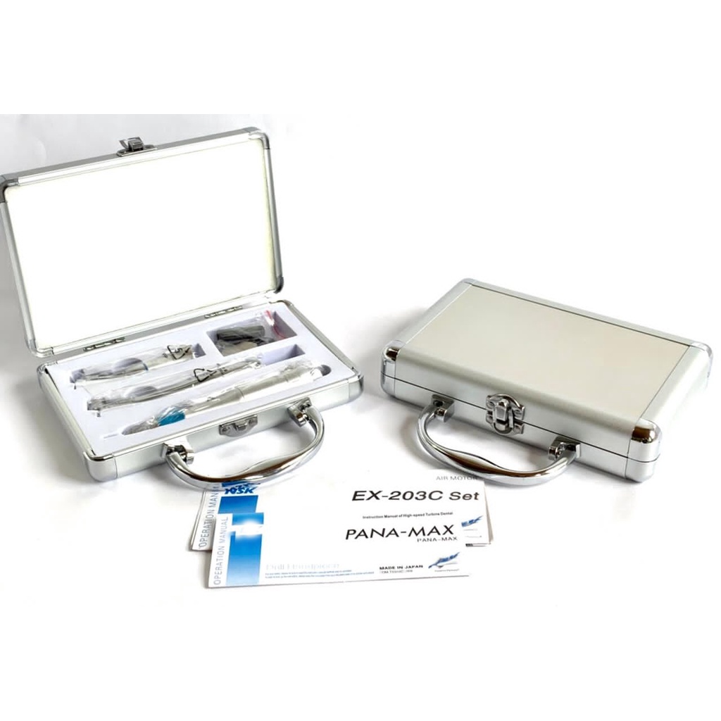 Colorful de ntal hand piece student kit set with pana max led low speed ...