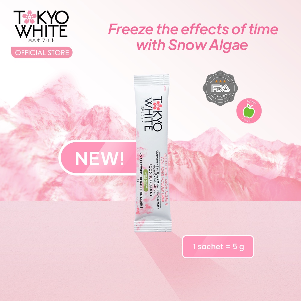 Tokyo White Snow Algae Powder (1 Sachet) | Shopee Philippines