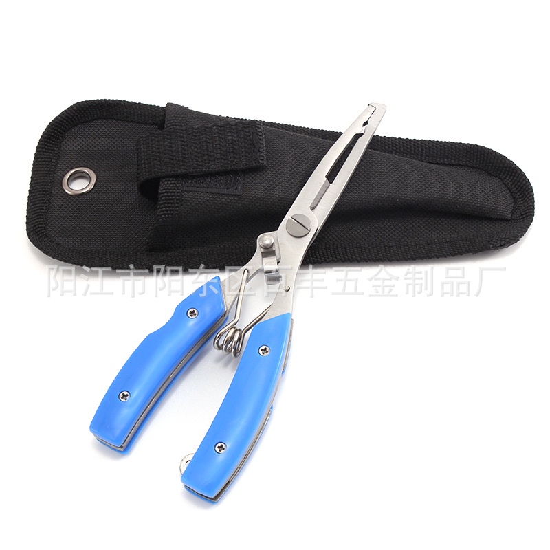 Jigaholic split ring plier 001 (blue) for fishing tackle jigging ...